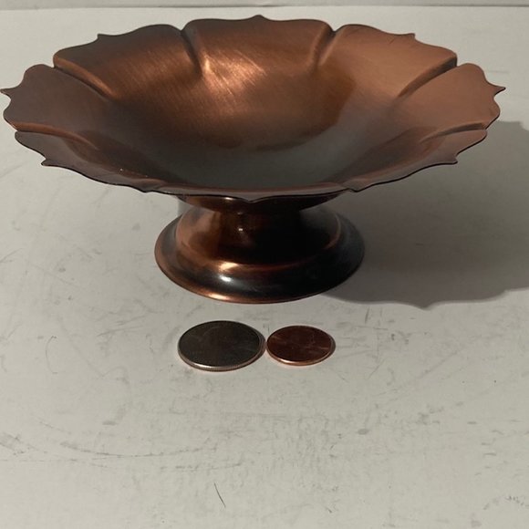 Kitchen | Vintage Copper Metal Bowl Dish Candy Keys 6 X 2 Coppercraft Guild | Poshmark
